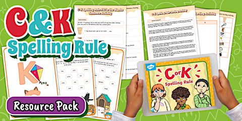 c & k Spelling Posters