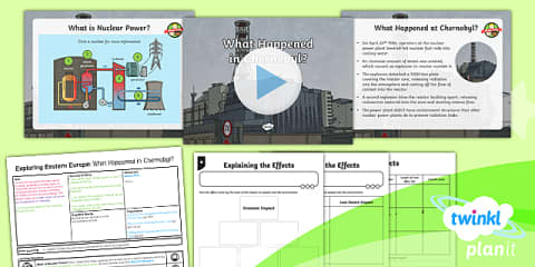 UKS2 Chernobyl Disaster Reading Comprehension Activity