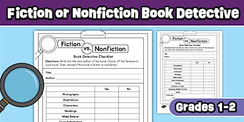 Second Grade Nonfiction Text Features Anchor Chart Posters