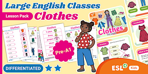 Large English Classes Lesson Pack: Adverbs of Frequency