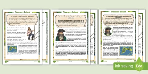 KS2 A Pirate's Life For Me: Focused Reading Skills Comprehension Pack
