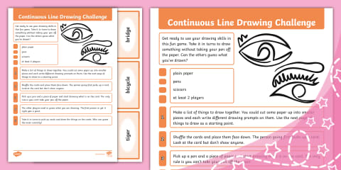 Continuous Line Drawing Patterns