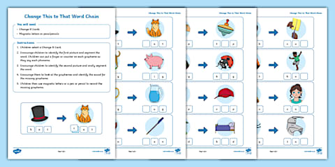 Word Chain Activities