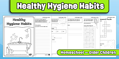 Health and Hygiene Display Posters Arabic