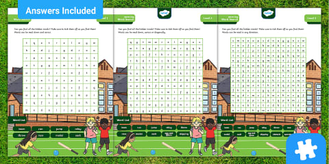 Rugby Word Search