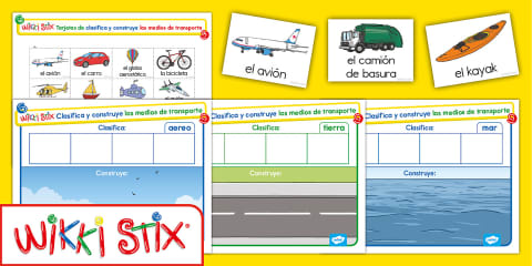 Ficha de actividad: Veo. veo - Medios de transporte