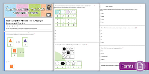 Mathematical Reasoning Skills Practice Test