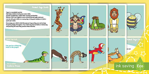 Chinese New Year Lunar Yoga Cards