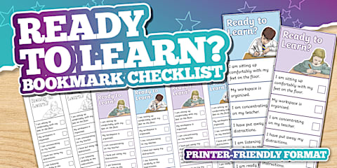 Am I Ready To Learn? Poster and Cards