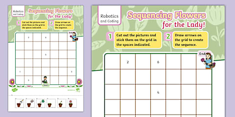 Grade 1 - Coding: Complete the Patterns