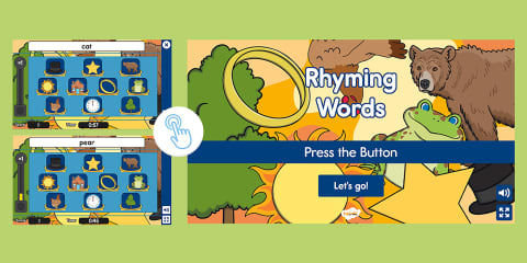 Do They Rhyme? Rhyming Words PowerPoint Game