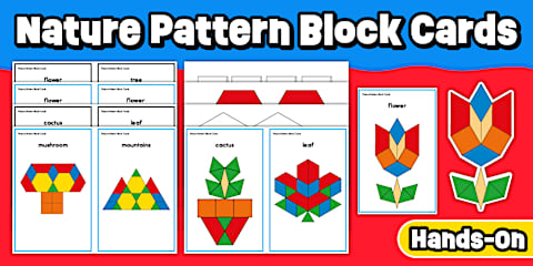 Building Block Pattern Challenge Cards