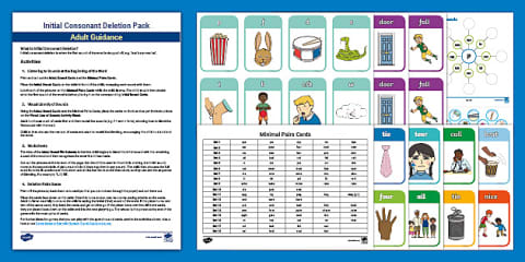 Final Consonant Deletion Minimal Pairs - Speech Pathology