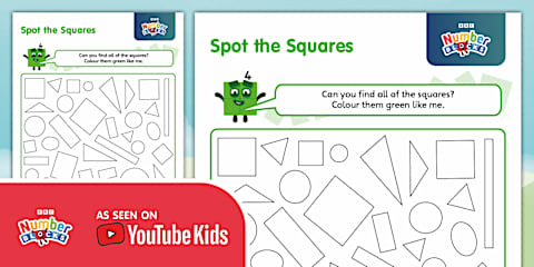 Numberblocks: Cut-Outs - Maths Resources