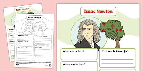 Sir Isaac Newton Timeline Activity