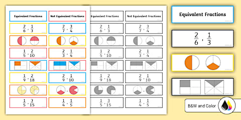 Seventh Grade Equivalent Fractions Worksheet
