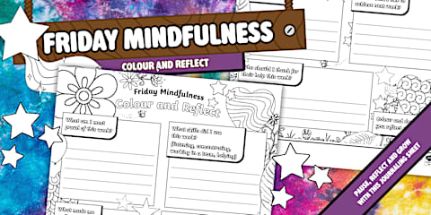 Mindfulness Weather Drawing Activity Sheet