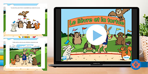 The Tortoise and the Hare Character Traits Sorting Activity French