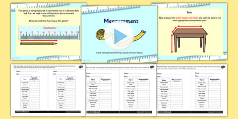 Measuring Length - How to Use a Ruler PowerPoint