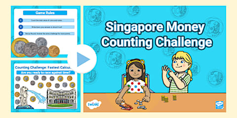 Counting Singapore Money Activity Pack