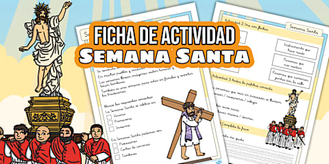 Ficha de actividad: Escritura de diario - Mi Semana Santa