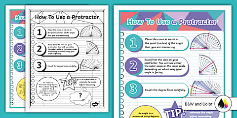 Fourth Grade Angles Cut and Paste Worksheet