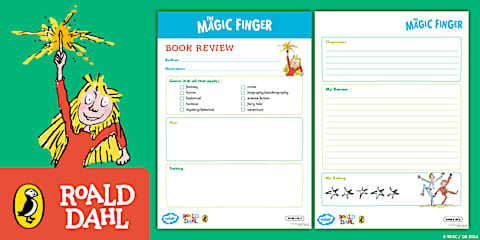 The Magic Finger: Character Description and Comparison Pack