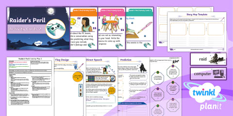 Raider's Peril Guided Reading Questions and Discussion Prompts PowerPoint