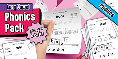 Long 'a' Sound Posters