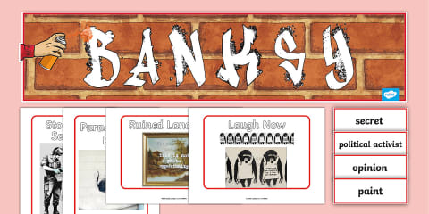 Banksy Street Art Worksheet