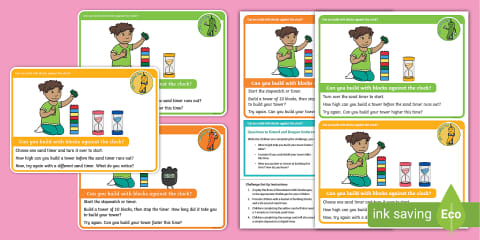 Timer Activity Challenge Cards