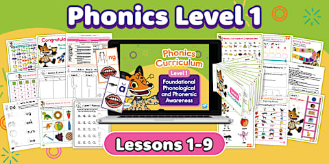 Phonemic Awareness Word List Intervention Cards for K-1st Grade