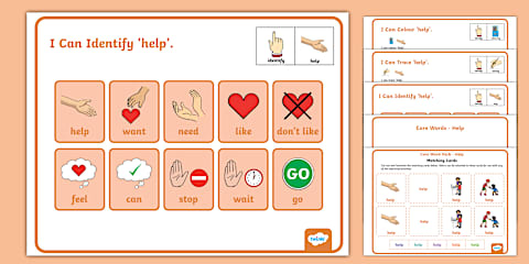 Core Word Pack - I See