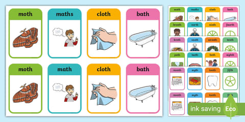 Word Initial Voiced th Board Game