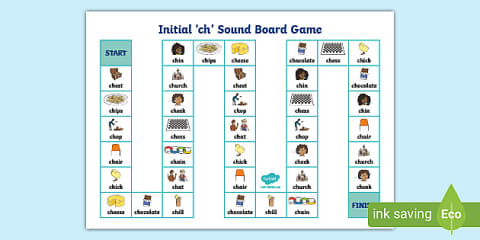 Initial /sh/ Sound Board Game