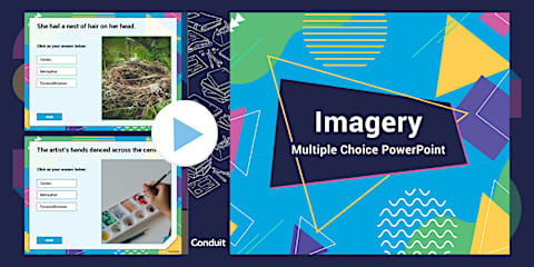 Close Reading: Imagery PowerPoint