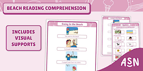 Winter Reading Comprehension with Visual Supports