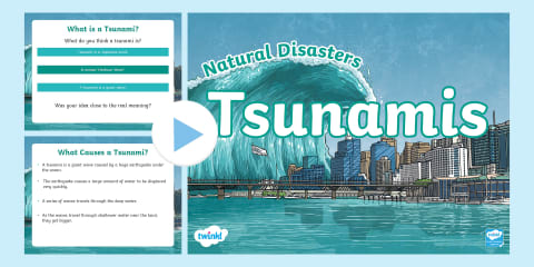 Tsunami Experiment Instructions Sheet