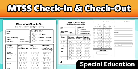 Editable Daily Communication Sheet for Special Education Word & Google Docs