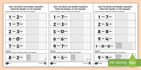 Tens and Ones Place Value Chart | F-2 Mathematics
