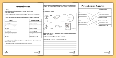 Figurative Language Flipbook for 6th-8th Grade