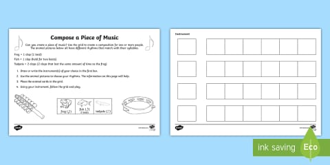 Composing Body Percussion Patterns Resource Pack