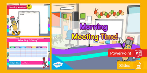 Morning Meeting Greetings Idea Cards