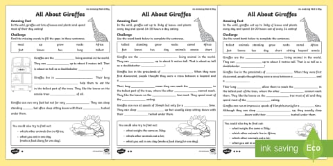 Giraffe Page Borders