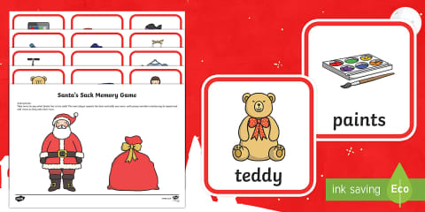 Christmas-Themed Following Instructions Word Game