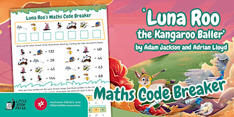 NSS 2026 Activity Pack for Luna Roo the Kangaroo Baller