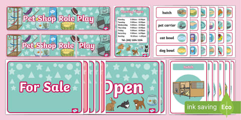 Pet Shop Role Play Pack