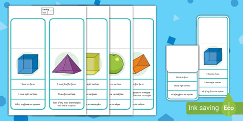 Recognise 3D Shapes Chilli Challenges: Guess the Shape