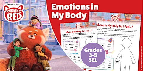 Don't Bottle It Up! SEL Worksheet for 3rd-5th Grade