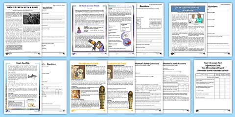 Writing a Report PowerPoint and Worksheet
